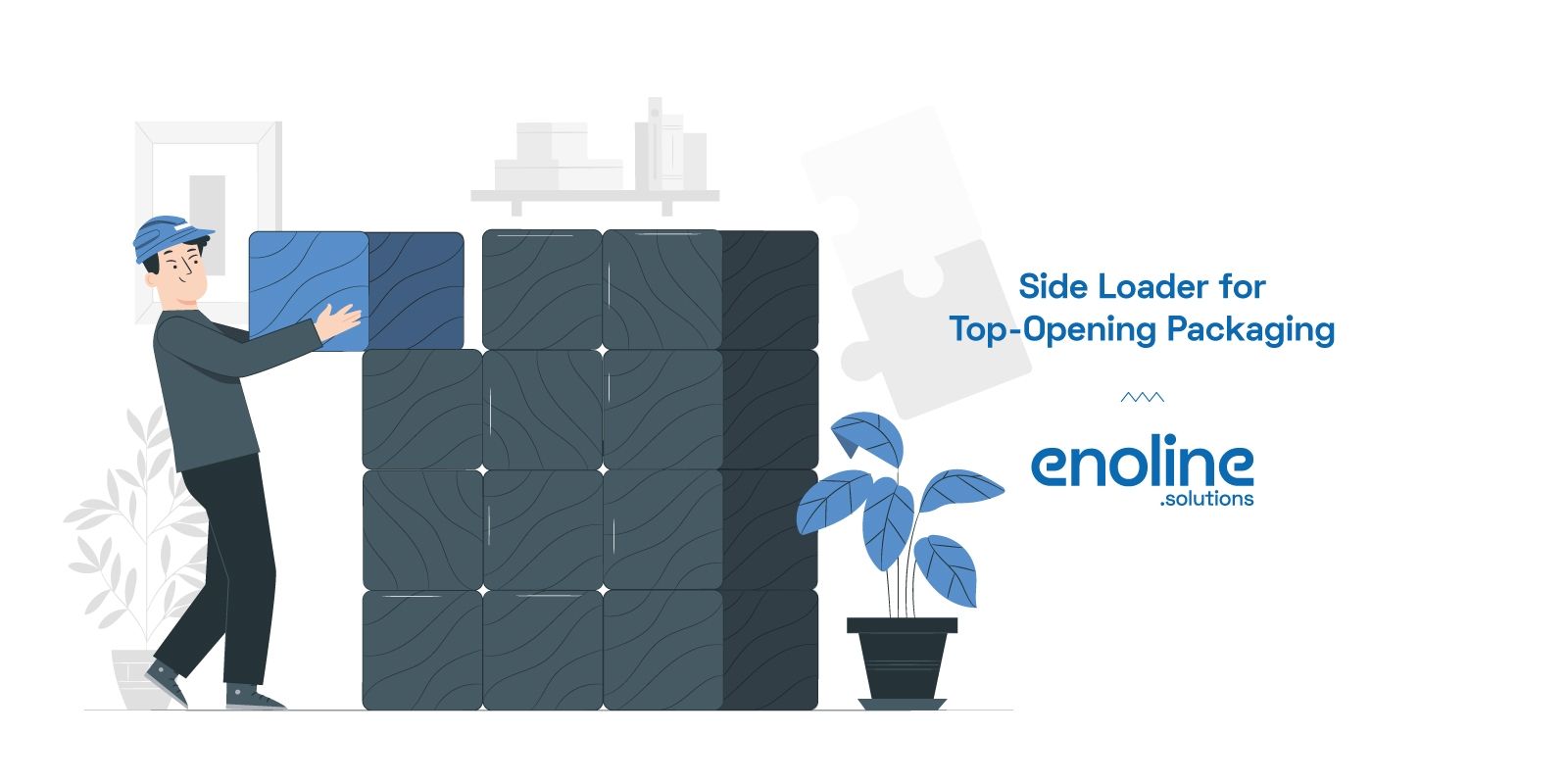 Side Loader for Top-Opening Packaging