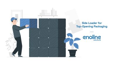 Side Loader for Top-Opening Packaging